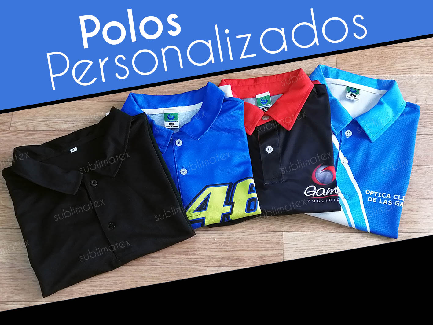 Polos Personalizados - SUBLIMATEX | Sublimación Digital, Camisetas y ...